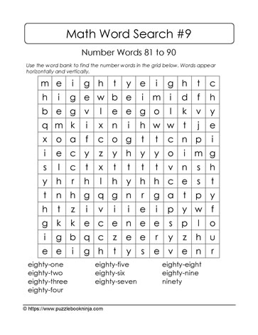 2-Digit Word Find Puzzle Learn With Puzzles